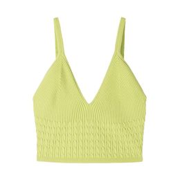 Bershka Top Damen Gr&ouml;&szlig;e XS gr&uuml;n
