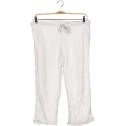 Banana Republic Damen Stoffhose, weiß, Gr. 0