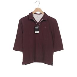 Tommy Hilfiger Damen Poloshirt, bordeaux, Gr. 38