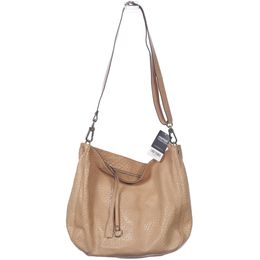 Abro Damen Handtasche, beige, Gr.