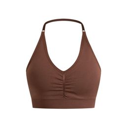 Smilodox Sports Bra female Brown size XS
