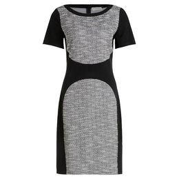 Vera Mont Cocktailkleid Damen Größe 36 graumeliert / schwarz