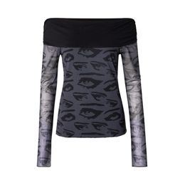 SHYX Bluse Damen Größe L grau / schwarz