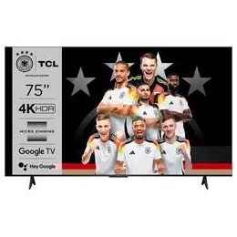 E (A bis G) TCL LED-Fernseher Fernseher schwarz (titan-anthrazit)