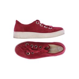 Gabor Damen Sneakers, rot, Gr. 6