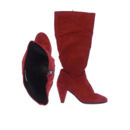 Tamaris Damen Stiefel, rot, Gr. 38