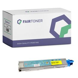 FairToner Kompatibel für OKI 43459329 Toner Gelb