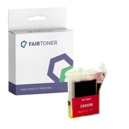 FairToner Kompatibel für Brother LC-800M Druckerpatrone Magenta