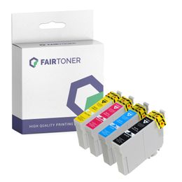FairToner 4er Multipack Set Kompatibel f&uuml;r Epson Expression Home XP-257 (29XL) Druckerpatronen