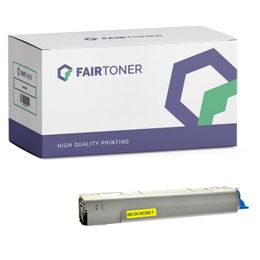 FairToner Kompatibel für OKI 44059209 Toner Gelb