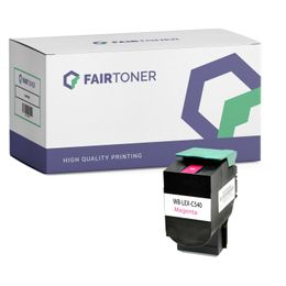 FairToner Kompatibel für Lexmark C540H2MG Toner Magenta