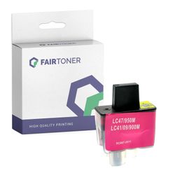 FairToner Kompatibel für Brother LC-900M Druckerpatrone Magenta