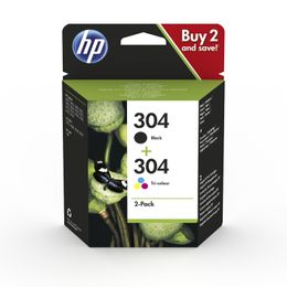 Original HP 304 (3JB05AE) Druckerpatrone Schwarz,Color (Cyan,Magenta,Gelb)