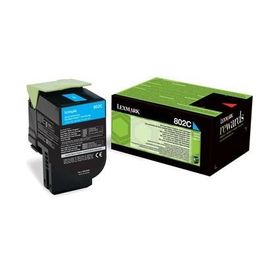Original Lexmark CX 510 dthe (80C20C0 / 802C) Toner Cyan