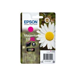 Original Epson Expression Home XP-102 (C13T18134012 / 18XL) Druckerpatrone Magenta