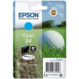 Original Epson C13T34624010 / 34 Druckerpatrone Cyan