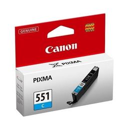 Original Canon Pixma MG 6350 (6509B001 / CLI-551C) Druckerpatrone Cyan