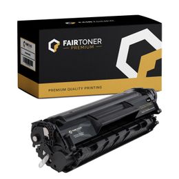 FairToner Premium Kompatibel f&uuml;r HP LaserJet 1010 (Q2612A / 12A) Toner Schwarz