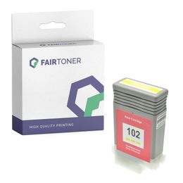 FairToner Kompatibel f&uuml;r Canon imagePROGRAF IPF 700 (0898B001 / PFI-102Y) Druckerpatrone Gelb