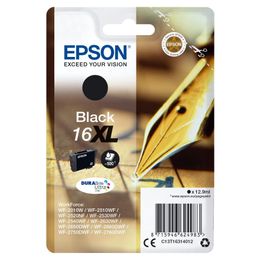 Original Epson WorkForce WF-2510 WF (C13T16314012 / 16XL) Druckerpatrone Schwarz
