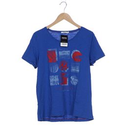 Cecil Damen T-Shirt, blau, Gr. 42