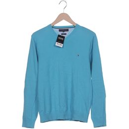 Tommy Hilfiger Herren Pullover, blau, Gr. 48