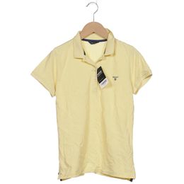 Gant Damen Poloshirt, gelb, Gr. 36