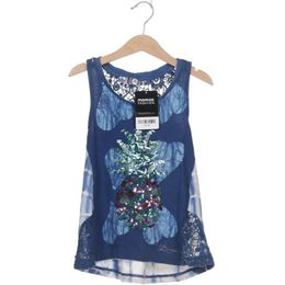 Desigual Damen Top, blau, Gr. 128