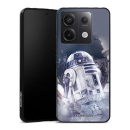 DeinDesign Xiaomi Redmi Note 13 Pro 5G Handy Silikon H&uuml;lle Case schwarz Handyh&uuml;lle Robot Merchandise Star Wars