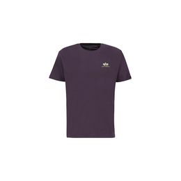 Alpha Industries T-Shirt Herren Größe XXL limette / burgunder