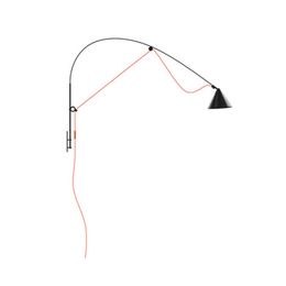 MidGard AYNO wall L Wandlampe schwarz/orange 940