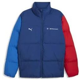 Outdoorjacke Puma "BMW M Motorsport ESS+ Pufferjacke Herren" Gr. L, blau (pro m color) Herren Jacken