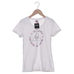 Le Coq Sportif Damen T-Shirt, weiß, Gr. 38