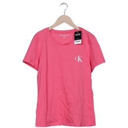 Calvin Klein Jeans Damen T-Shirt, pink, Gr. 44