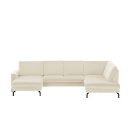 meinSofa Wohnlandschaft Grace ¦ creme ¦ Maße (cm): B: 332 H: 89 T: 2