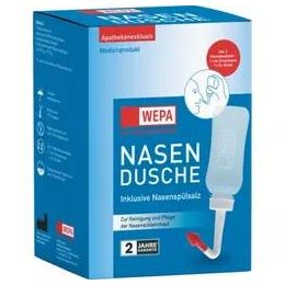 WEPA Nasendusche mit 10x2,95 g Nasenspülsalz 1 P