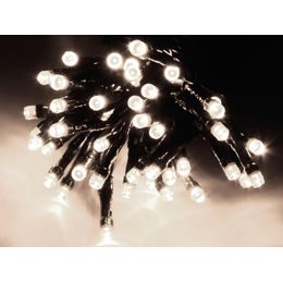LED-Lichterkette, 320 LEDs, kaltwei&szlig;, 230V~, IP44, 8 Funktionen, Memory