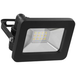 goobay LED-Fluter, 10W, 850lm, 4000K, schwarz