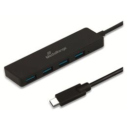 MediaRange USB-C Hub MRCS508, 4-port