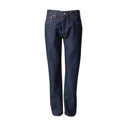 Levi's Levi's Jeans '555 Relaxed Straight' Herren Gr&ouml;&szlig;e 32 dunkelblau / dunkelorange