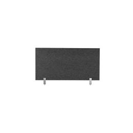 Schreibtisch-Set desktopz Klemme Farbe: anthrazit, Gr&ouml;&szlig;e: 100x50x1cm