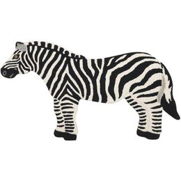 Beliani - Teppich Schwarz und Weiß Wolle Tiermotiv 100 x 160 cm Zebra Design Handgetuftet Modern Kurzhaar Kinderzimmer Schlafzimmer Deko Accessoires