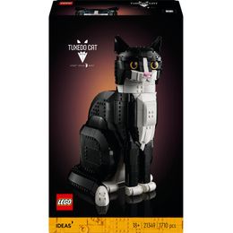 Lego Ideas 21349 Schwarz-weiße Katze