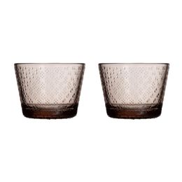 iittala - Tundra Trinkglas 16 cl, leinen (2er-Set)