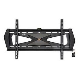 Eaton TRIPP LITE Series Heavy-Duty Fixed Security Display TV Wall Mount for 37" to 80" TVs and Monitors, Flat or Curved Screens - Klammer - für Flachbildschirm - verriegelbar - Stahl - Schwarz