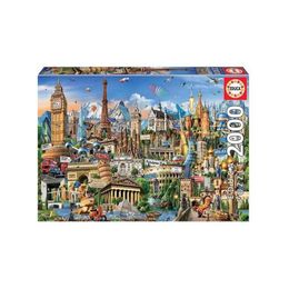 Educa Puzzle 2000 - Europe Landmarks