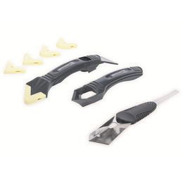 BGS-technic BGS TECHNIC Silikon-Fugenentferner und Spachtel-Satz DYT 85200, 8-tlg.