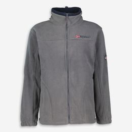 TK Maxx Graue Fleecejacke mit Logo