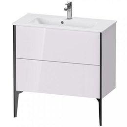 Duravit XViu 4489 Waschtischunterbau stehend Compact, 2 Auszüge, für Waschtisch ME by Starck 234283, 810x390 mm