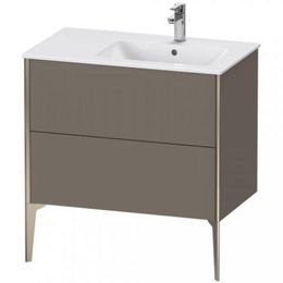 Duravit XViu 4487 Waschtischunterbau stehend, 2 Auszüge, für Waschtisch ME by Starck 234683 Becken rechts, 810x480 mm